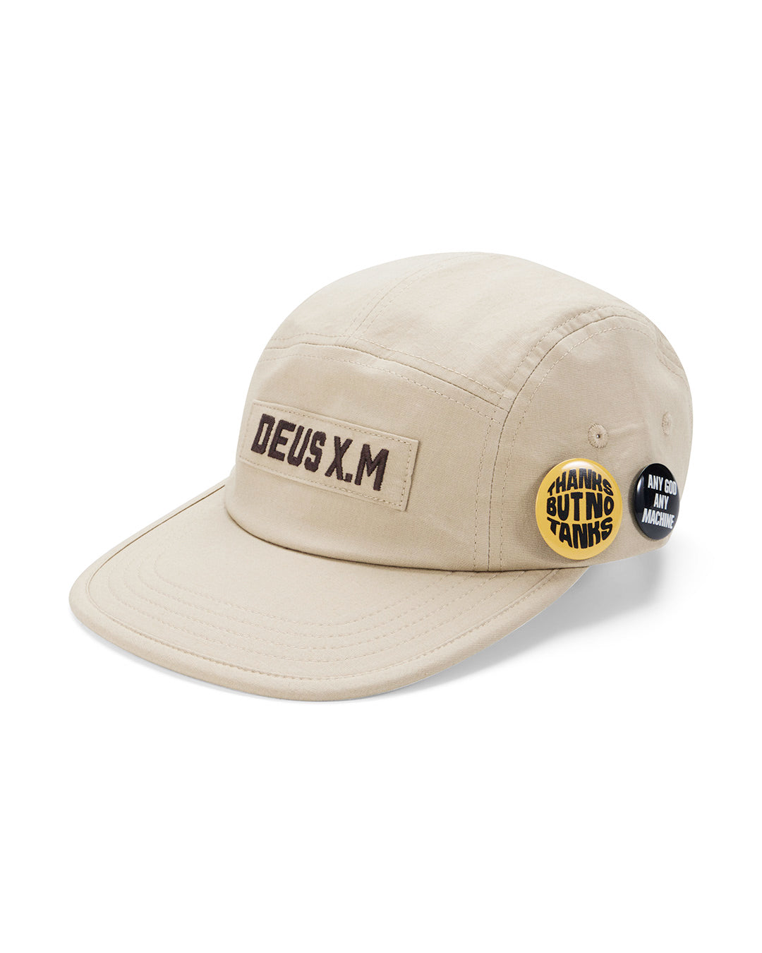 Hats | Deus Ex Machina | Power 5 Panel Cap - Safari – (UK) Deus Ex Machina