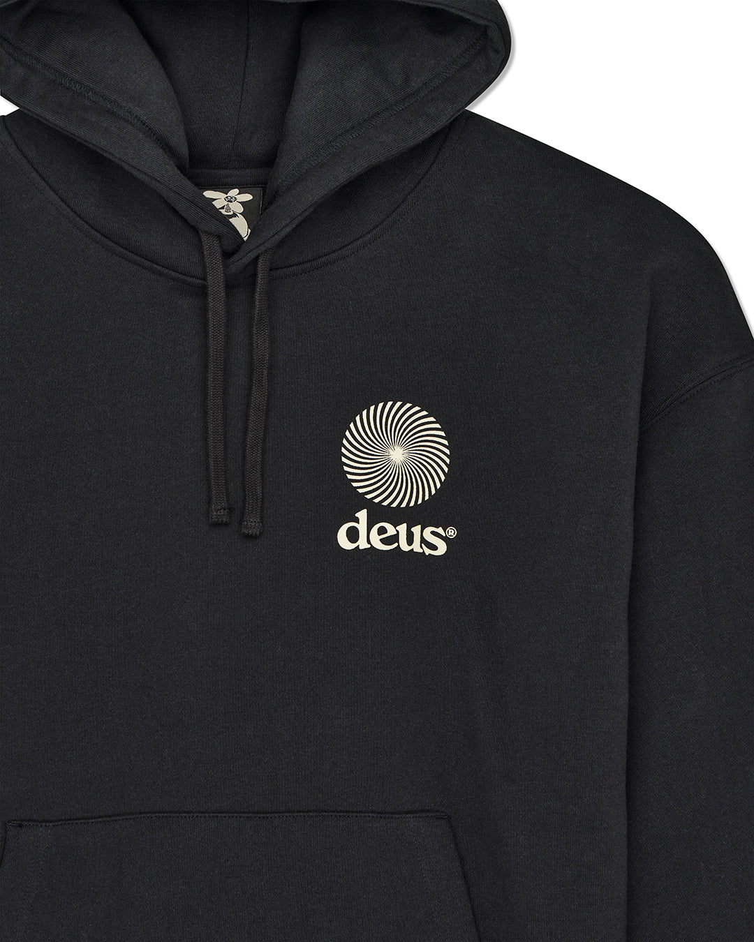 Fleece | Deus Ex Machina | Strata Hoodie - Black – (UK) Deus Ex Machina